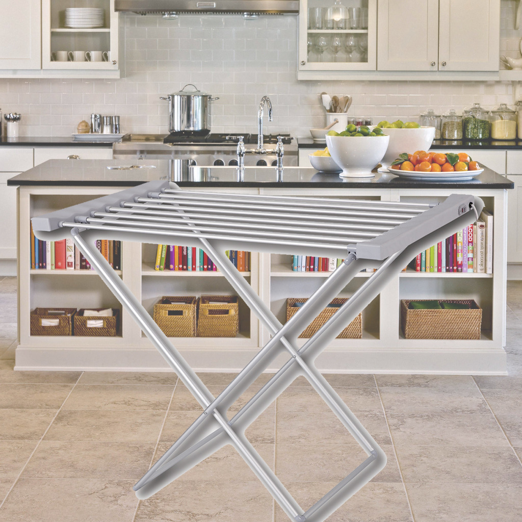 Electric Heated Clothes Airer Dryer Rack - Daniel James Products